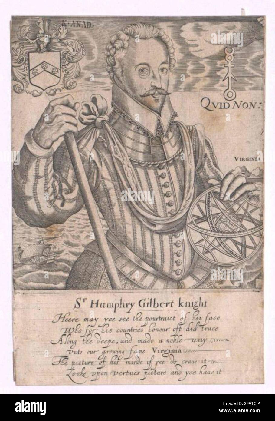 Sir humphrey gilbert hi-res stock photography and images - Alamy