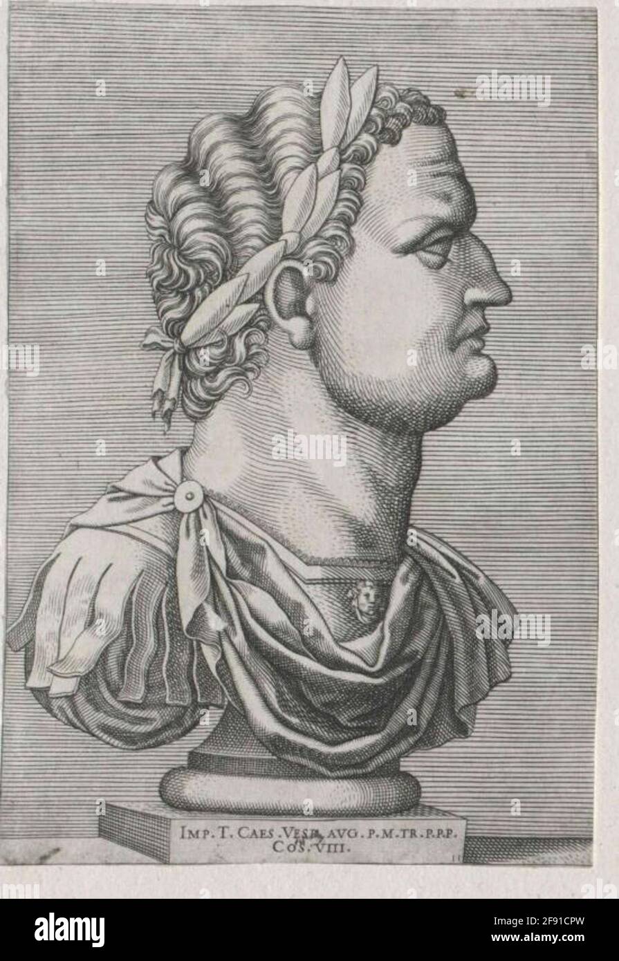 Titus, Roman Kaiser Stecher: Nelli, Niccolò Stock Photo - Alamy