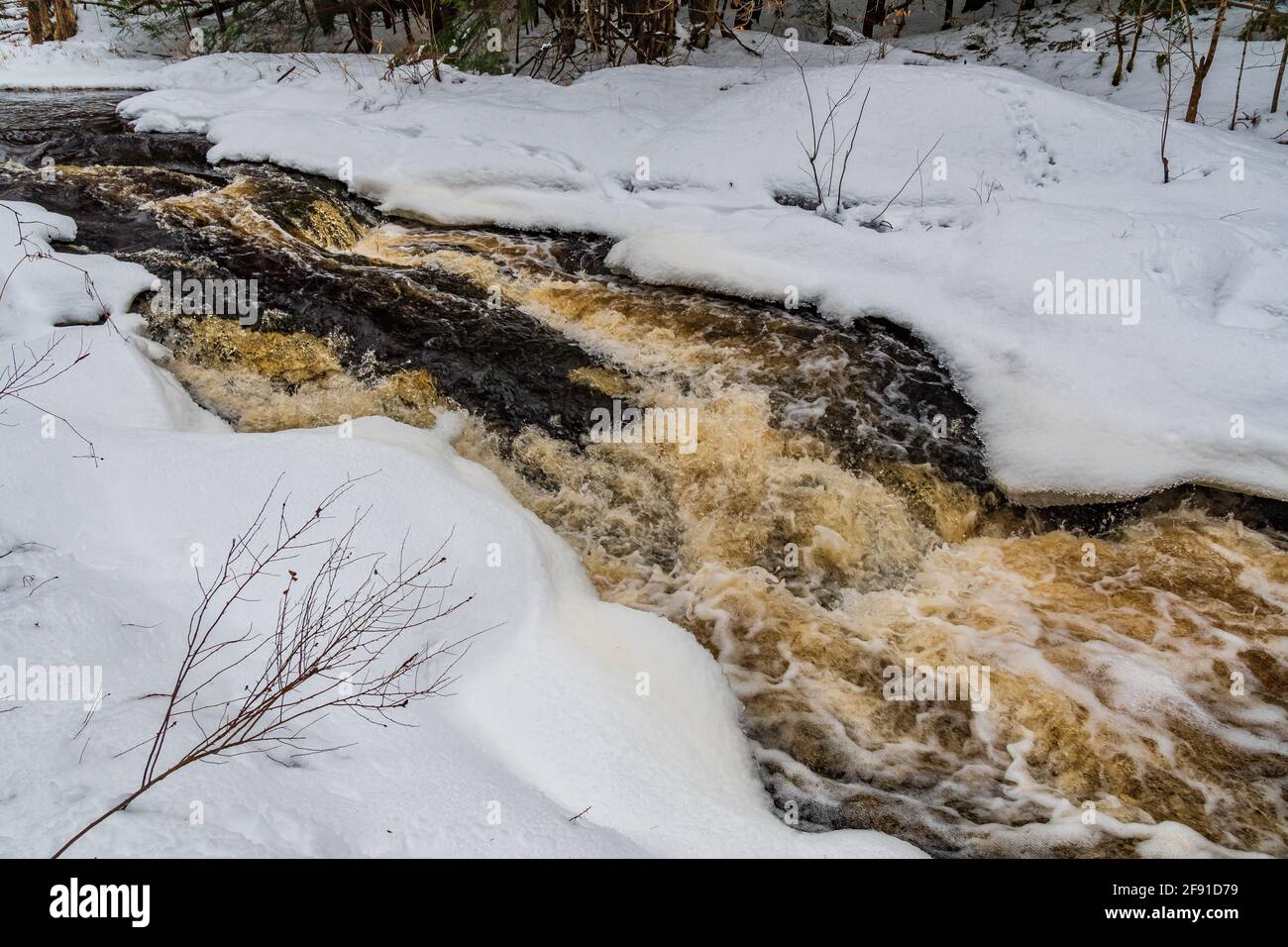 Queen Elizabeth Conservation Area Victoria Falls Black River Washago ...