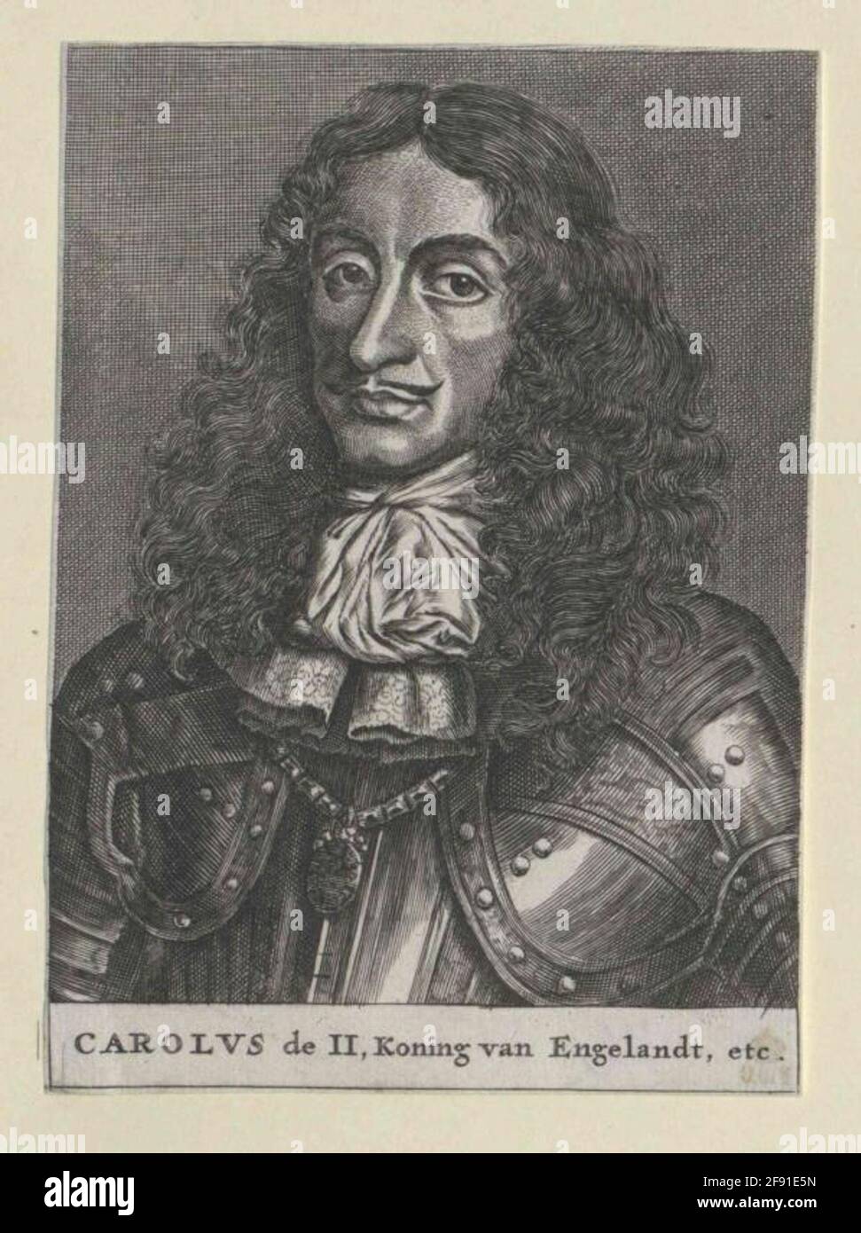 Karl II., King of England unknown artist Stock Photo - Alamy