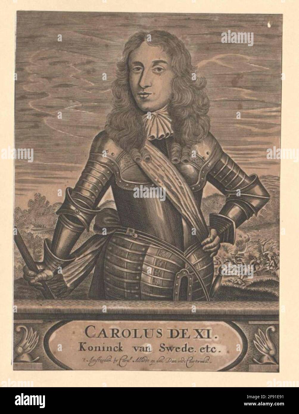 Karl Xi., King of Sweden Stock Photo - Alamy