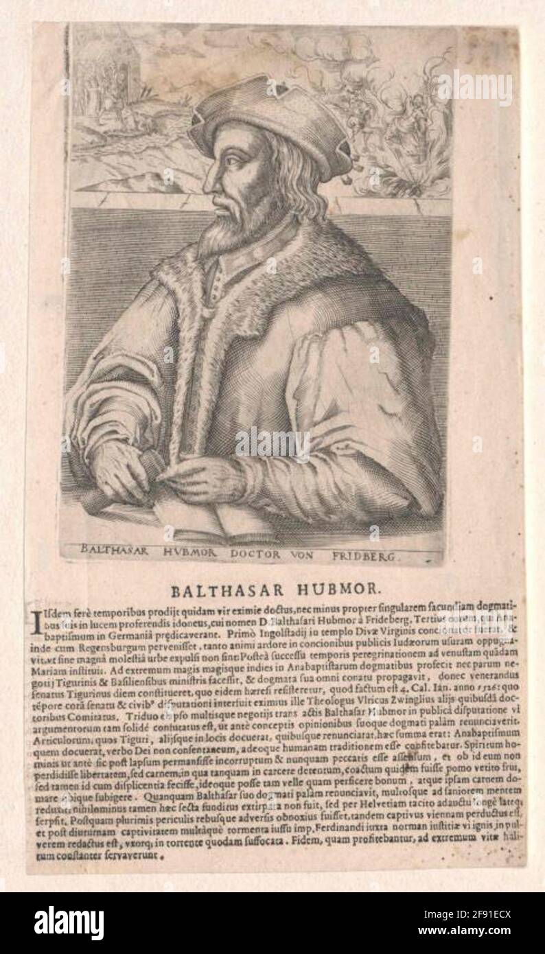 Balthasar hubmaier hi-res stock photography and images - Alamy