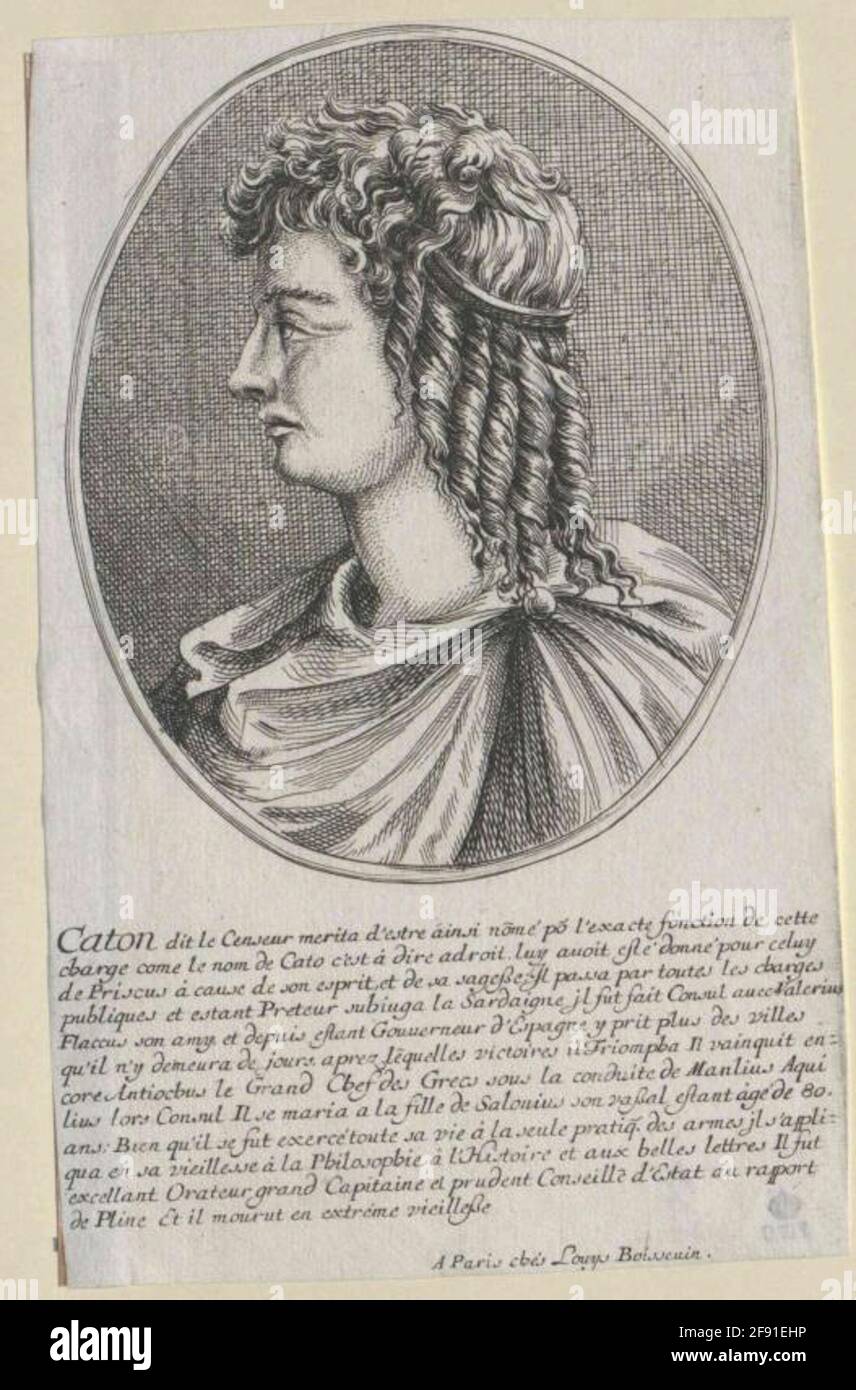 Cato the elder hi-res stock photography and images - Alamy