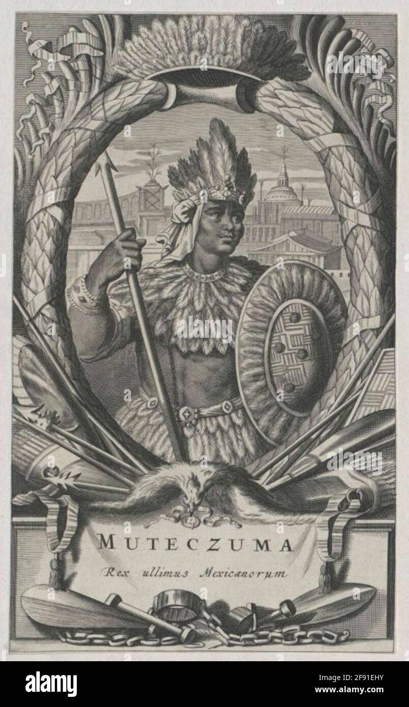 Hernan cortes montezuma ii hi-res stock photography and images - Alamy