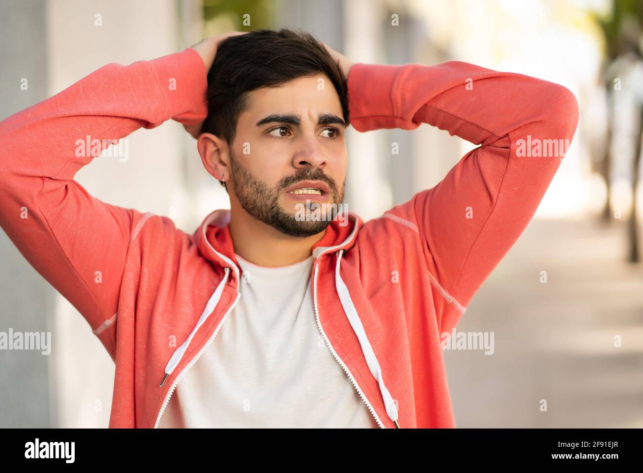 Looking stressed hi-res stock photography and images - Alamy