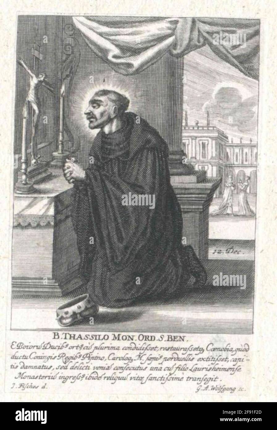 Tassilo III., Duke of Bavaria Stock Photo - Alamy