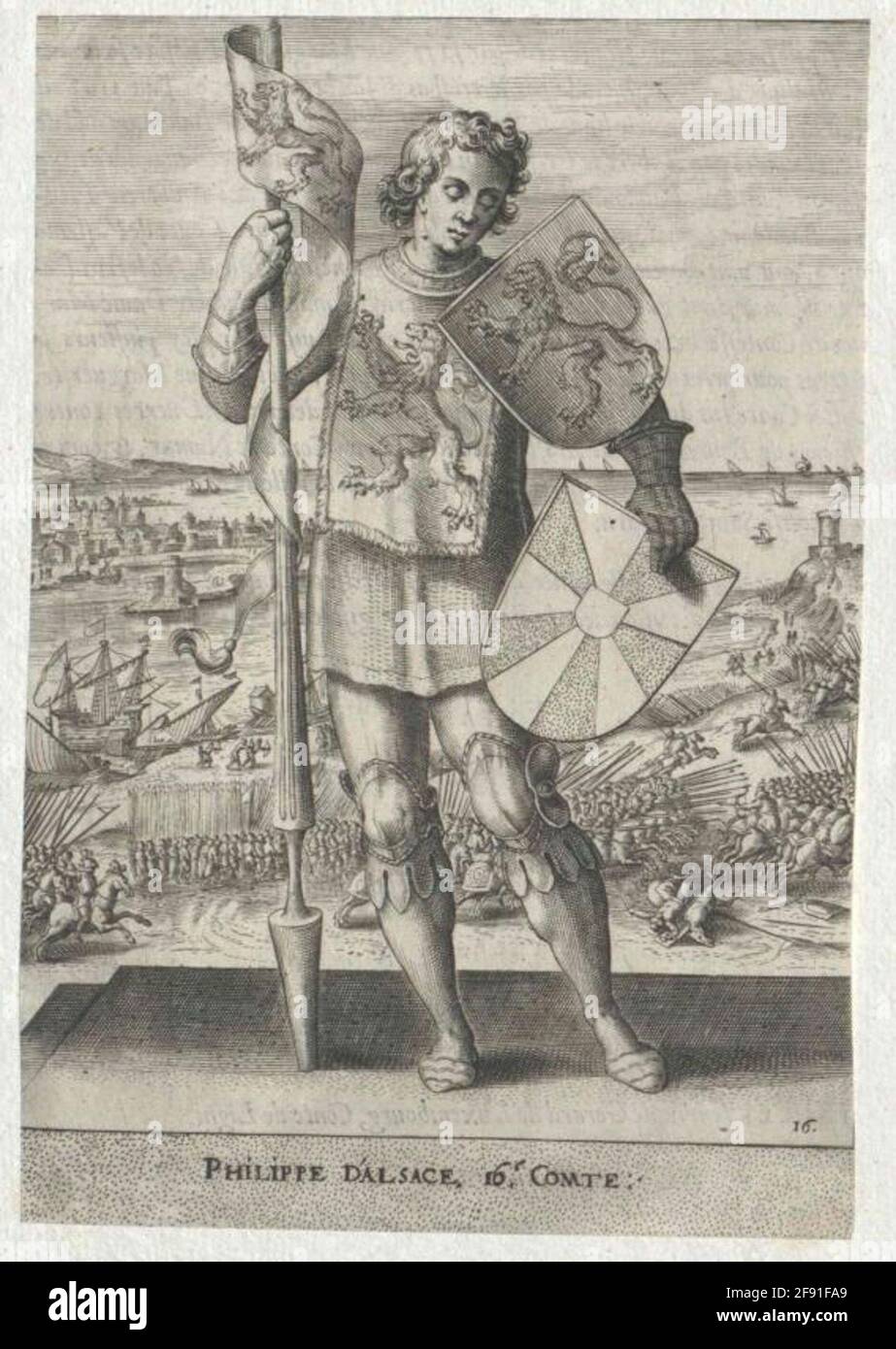 Philipp of Lorraine, Count of Flanders Stock Photo - Alamy