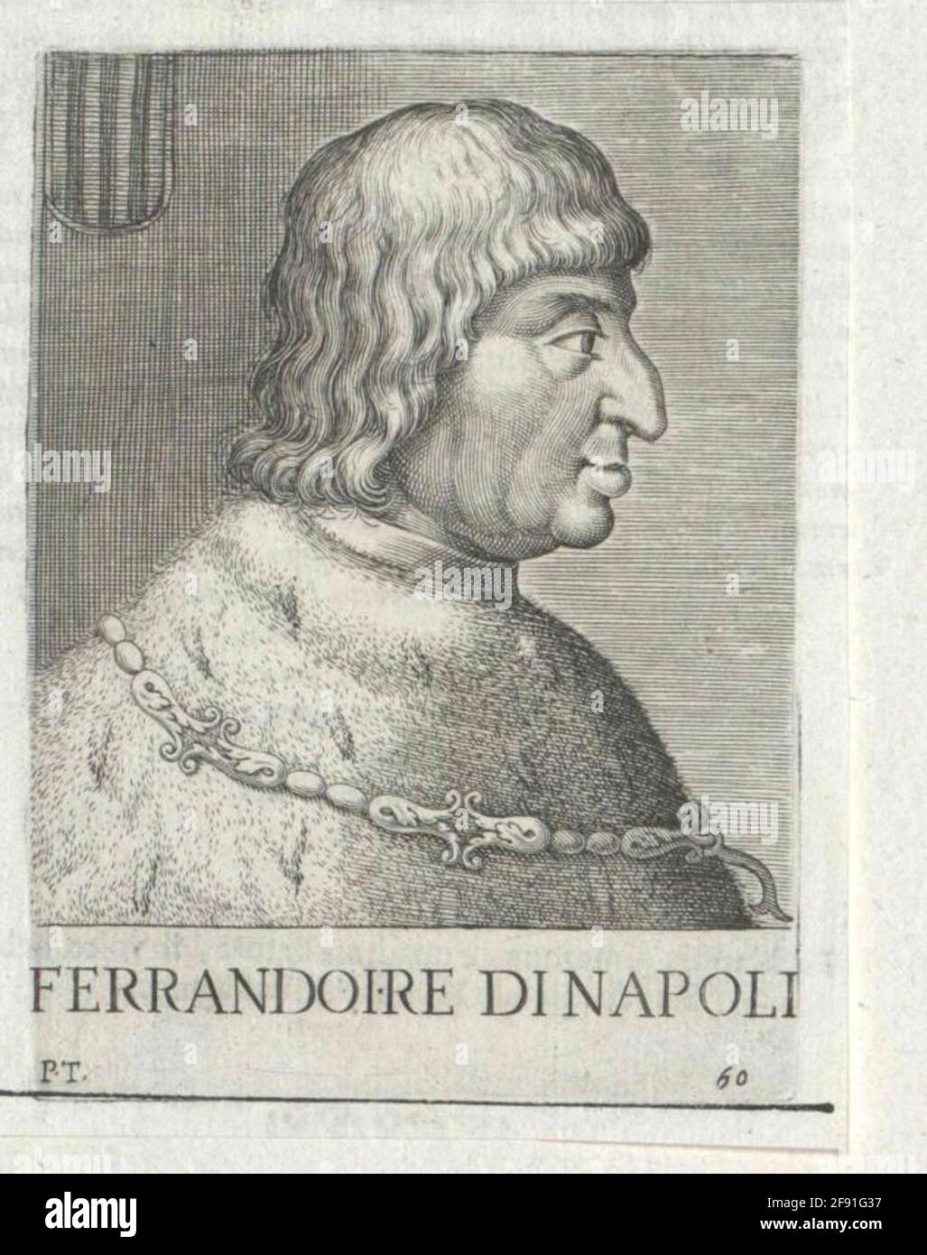Ferdinand I., King of Naples Stock Photo - Alamy