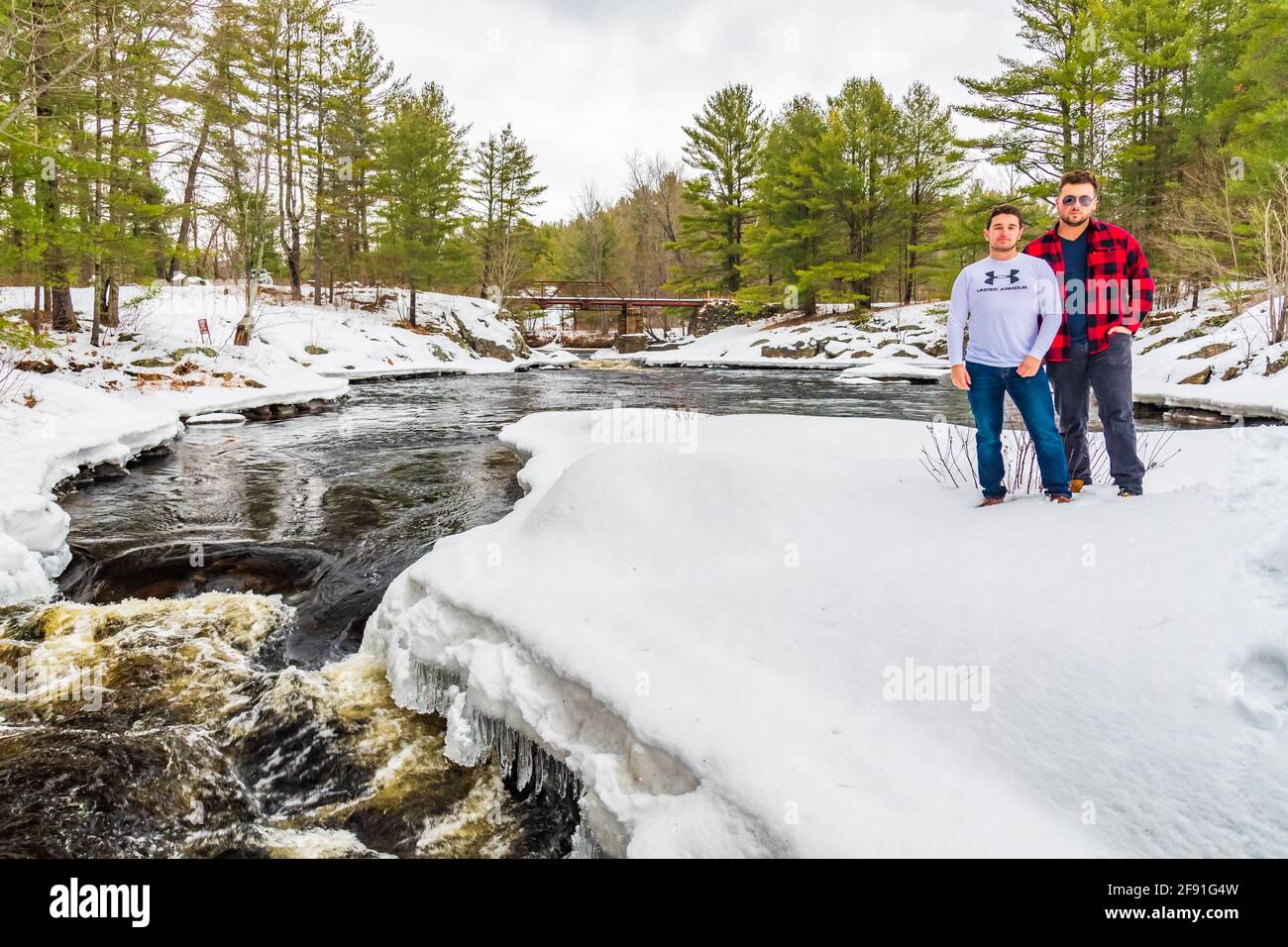 Queen Elizabeth Conservation Area Victoria Falls Black River Washago ...