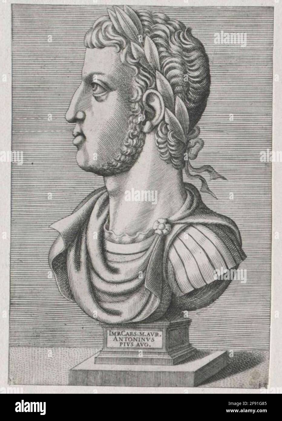 Antoninus Pius, Roman Emperor Stock Photo - Alamy