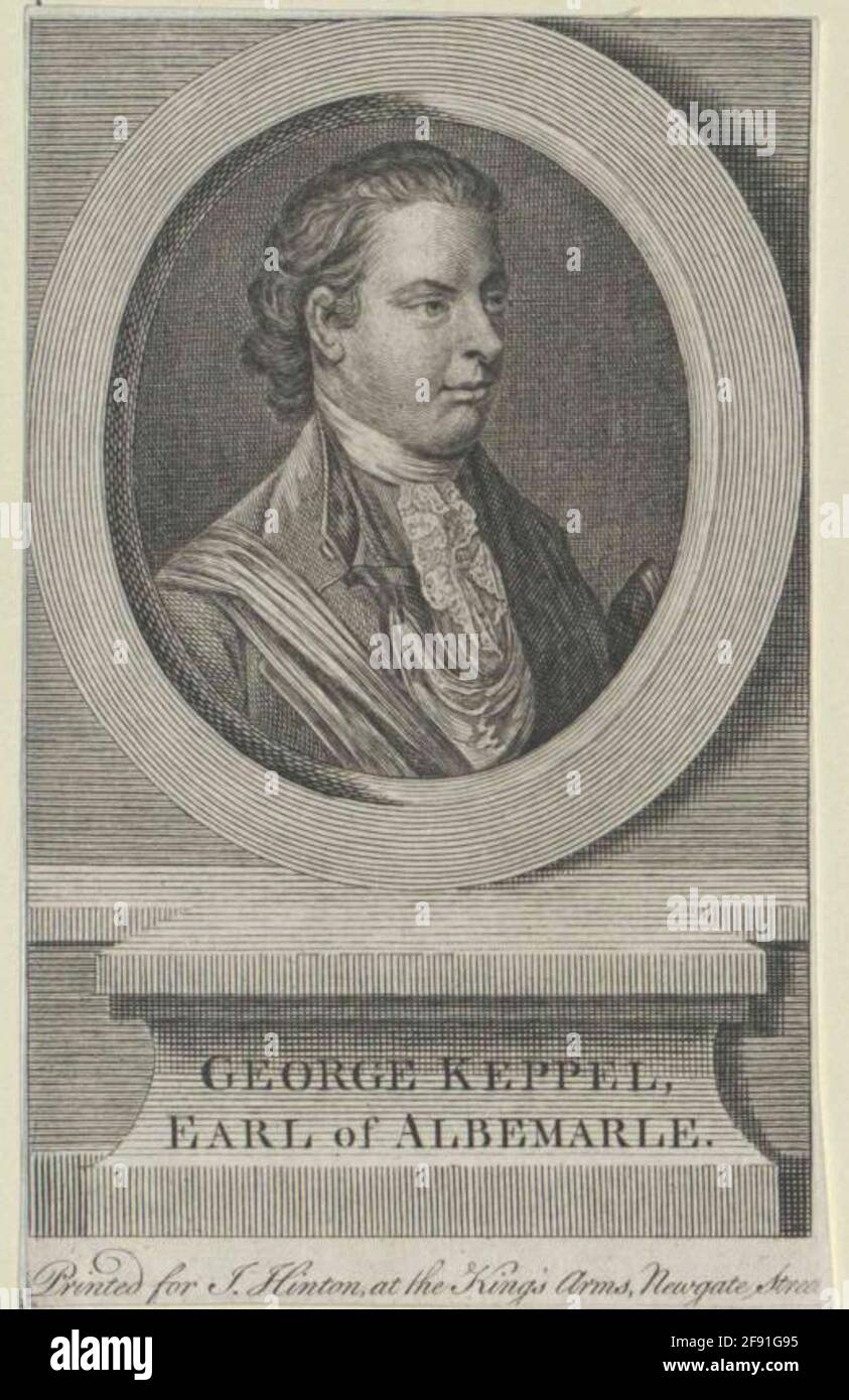 Keppel, George Earl of Albemarle Stock Photo - Alamy