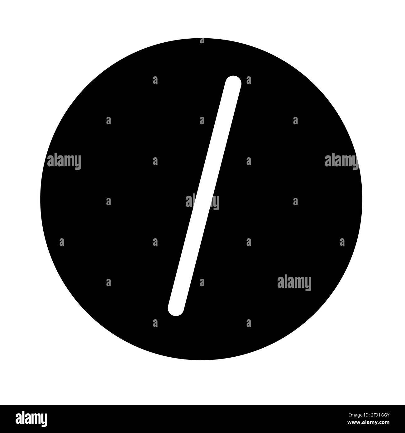 punctuation mark icon on white background. flat style. finger click ...