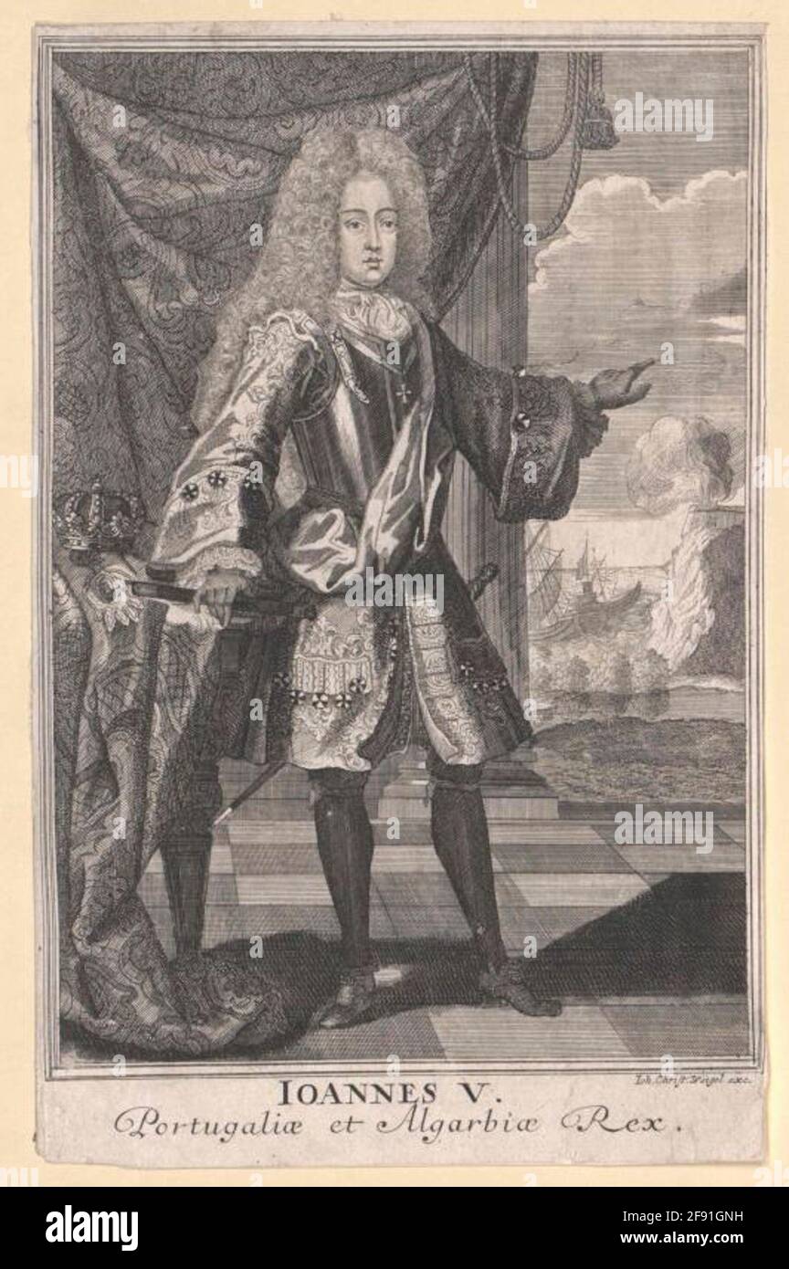 Johann V, King of Portugal Stock Photo - Alamy