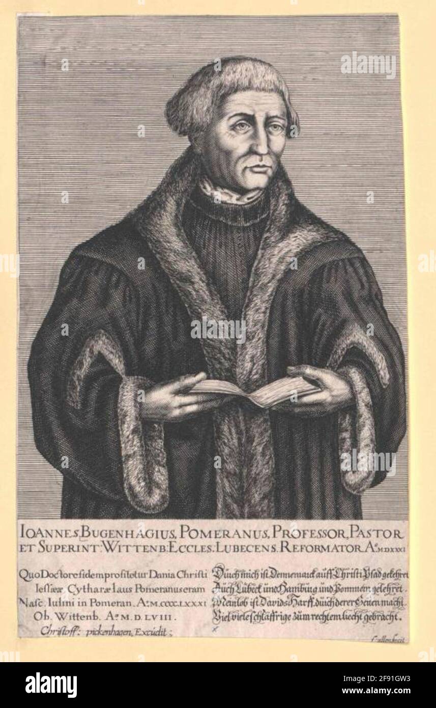 Bugenhagen, Johannes Stock Photo - Alamy