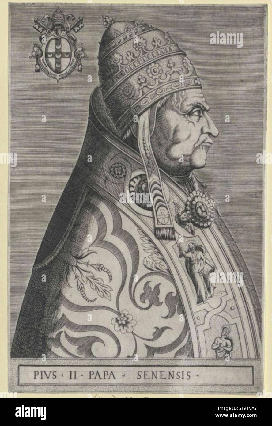 Pius ii pope hi-res stock photography and images - Alamy