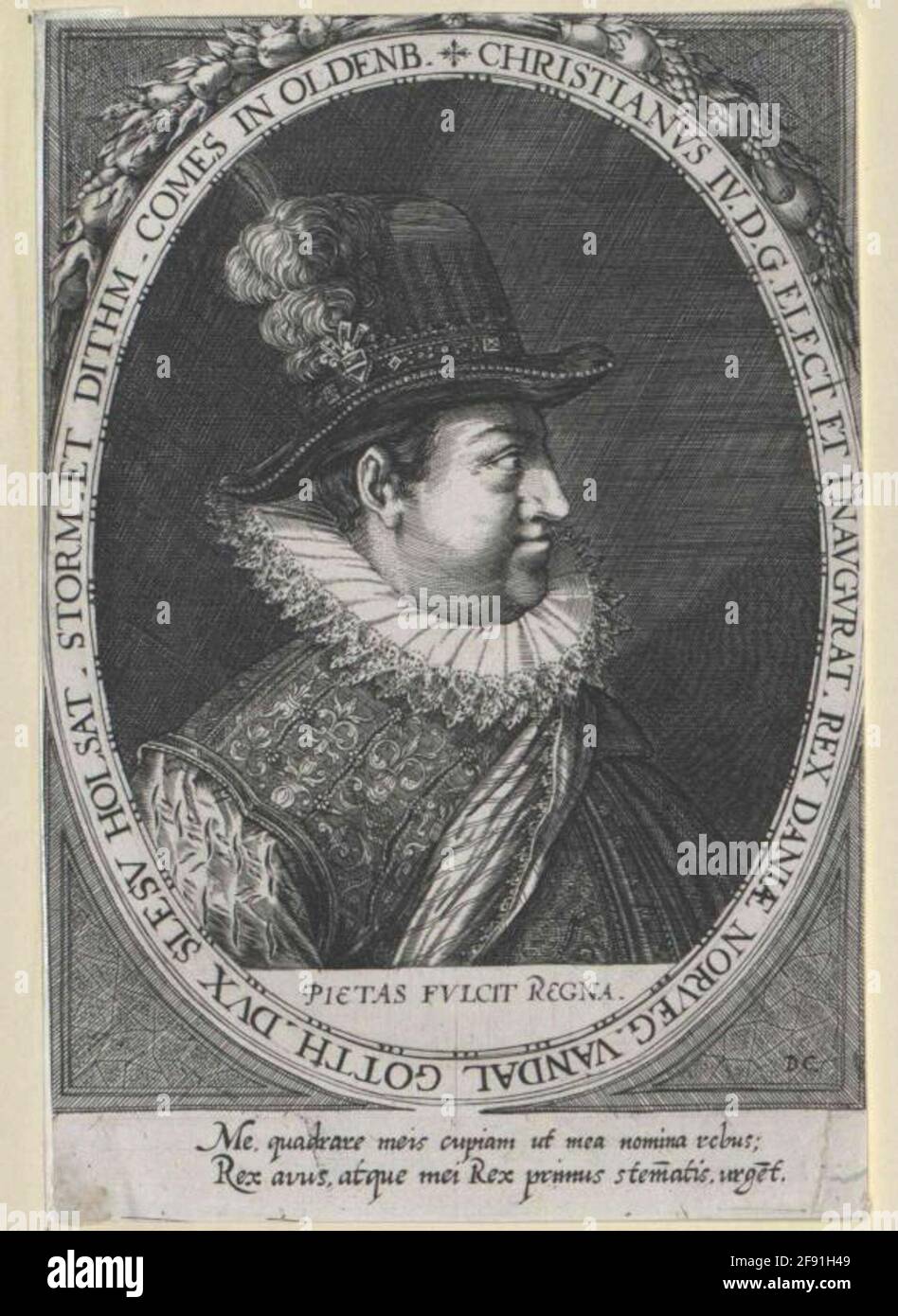 Christian IV., King of Denmark Stock Photo - Alamy