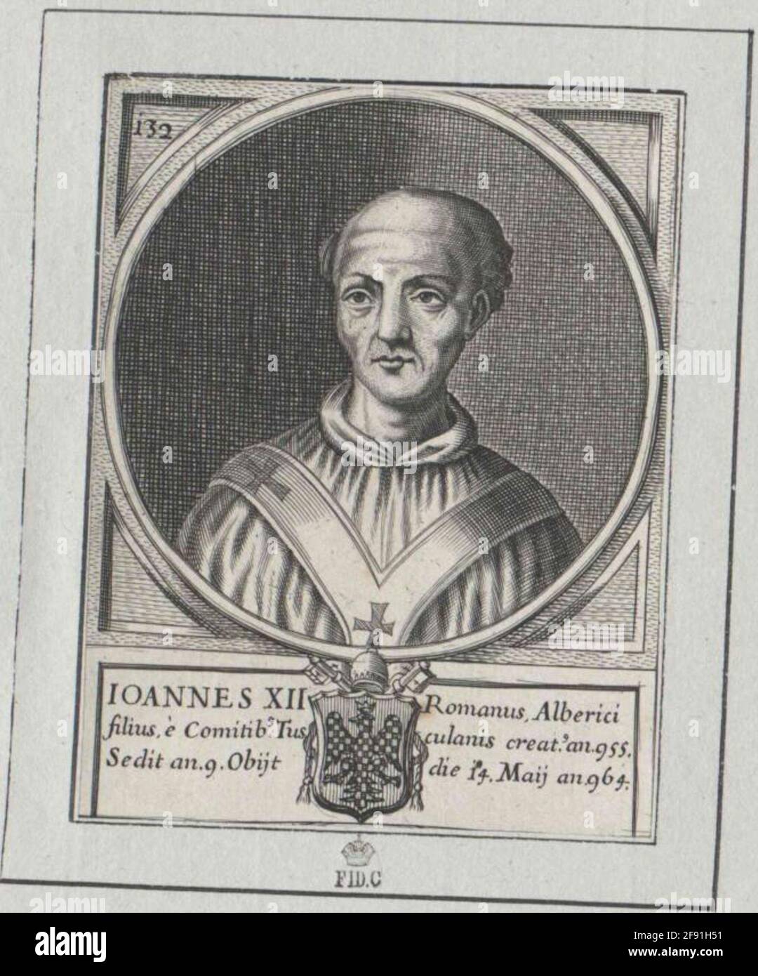 Johannes xii hi-res stock photography and images - Alamy