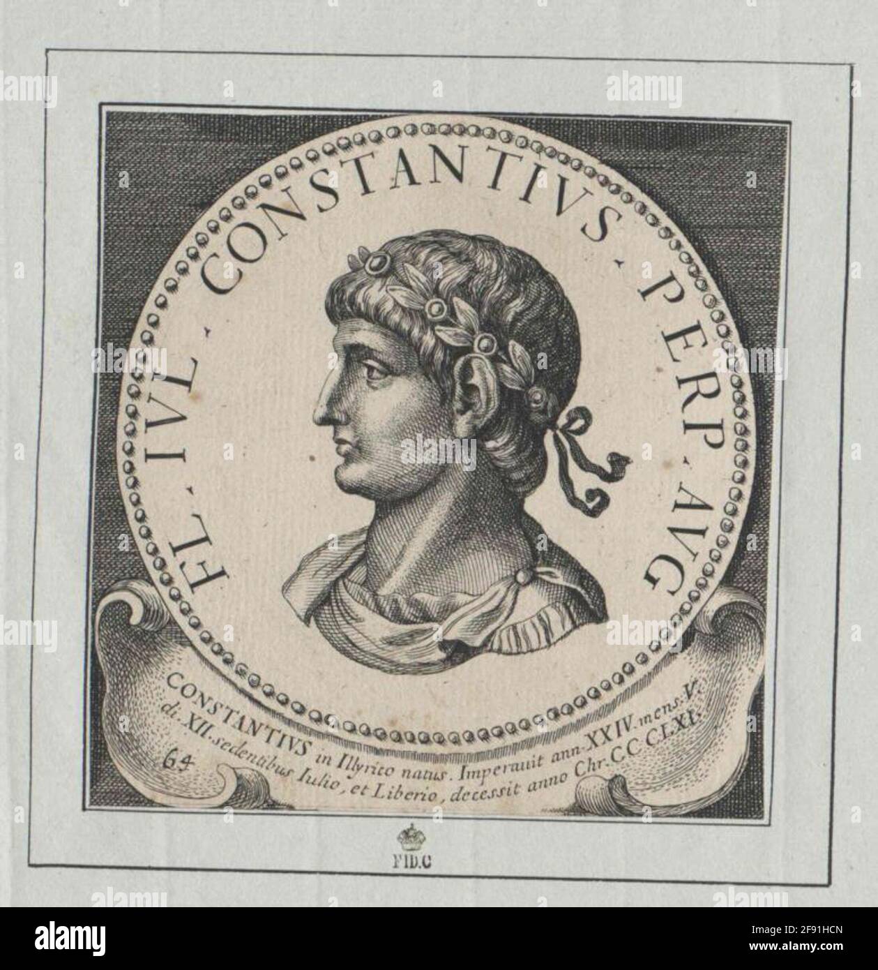 Constantius ii hi-res stock photography and images - Alamy