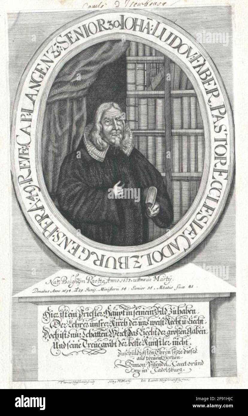 Johann ludwig faber hi-res stock photography and images - Alamy