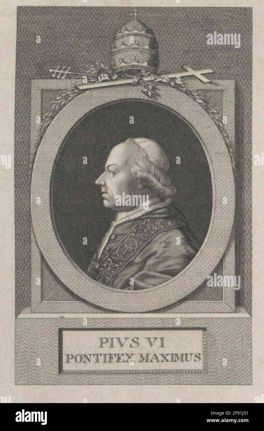 Pius VI., Pope Stock Photo - Alamy