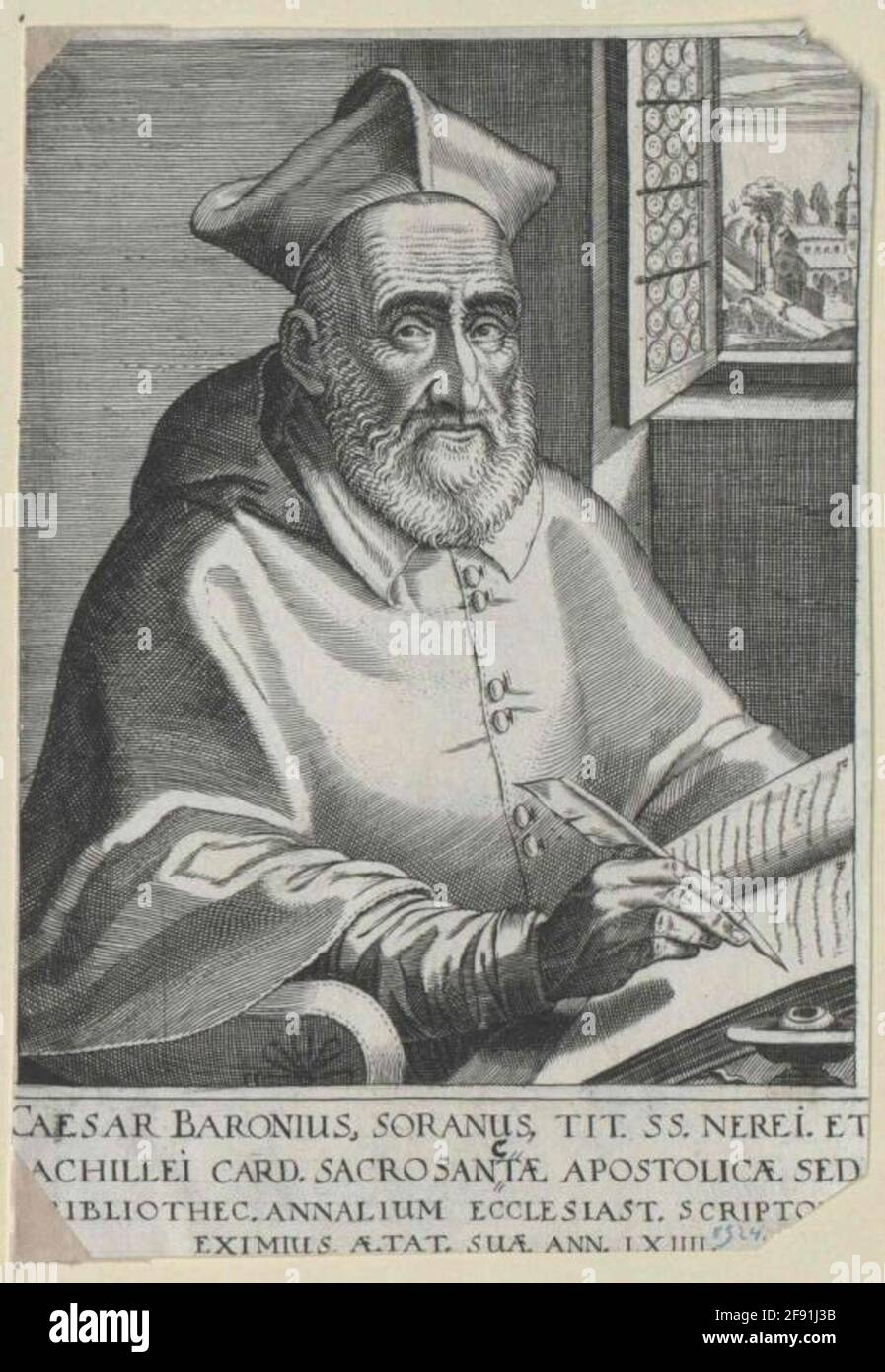 Baronius, caesar unbe-winning artsterler Stock Photo - Alamy