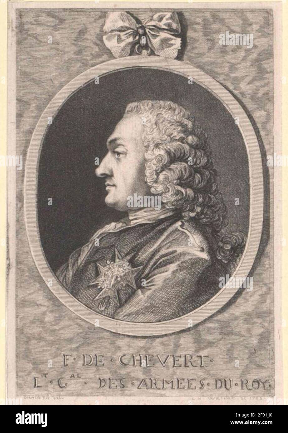 Chevert, Francois de Rafierer: Watelet, Claude Henrizeicner: Cochin ...