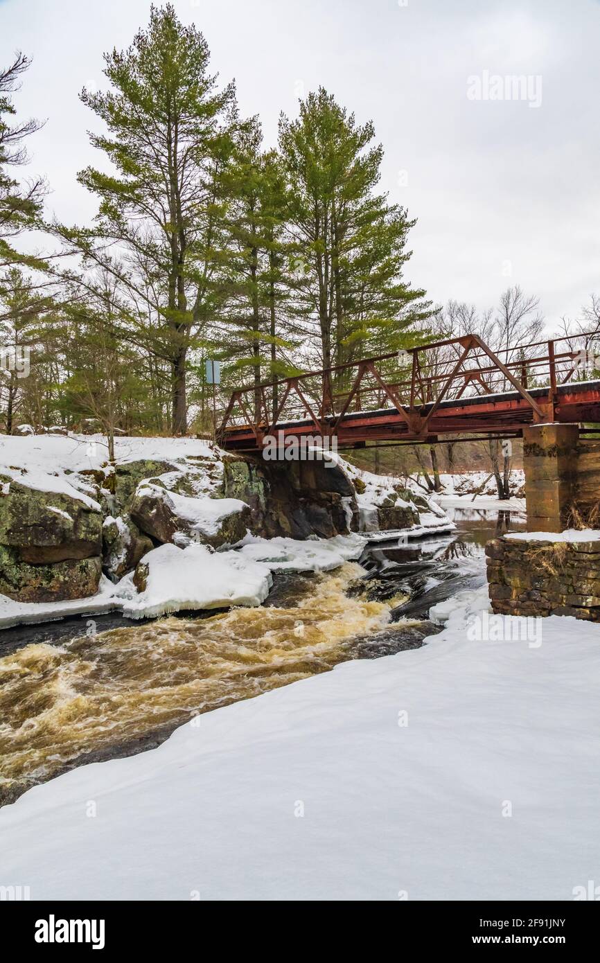Queen Elizabeth Conservation Area Victoria Falls Black River Washago ...