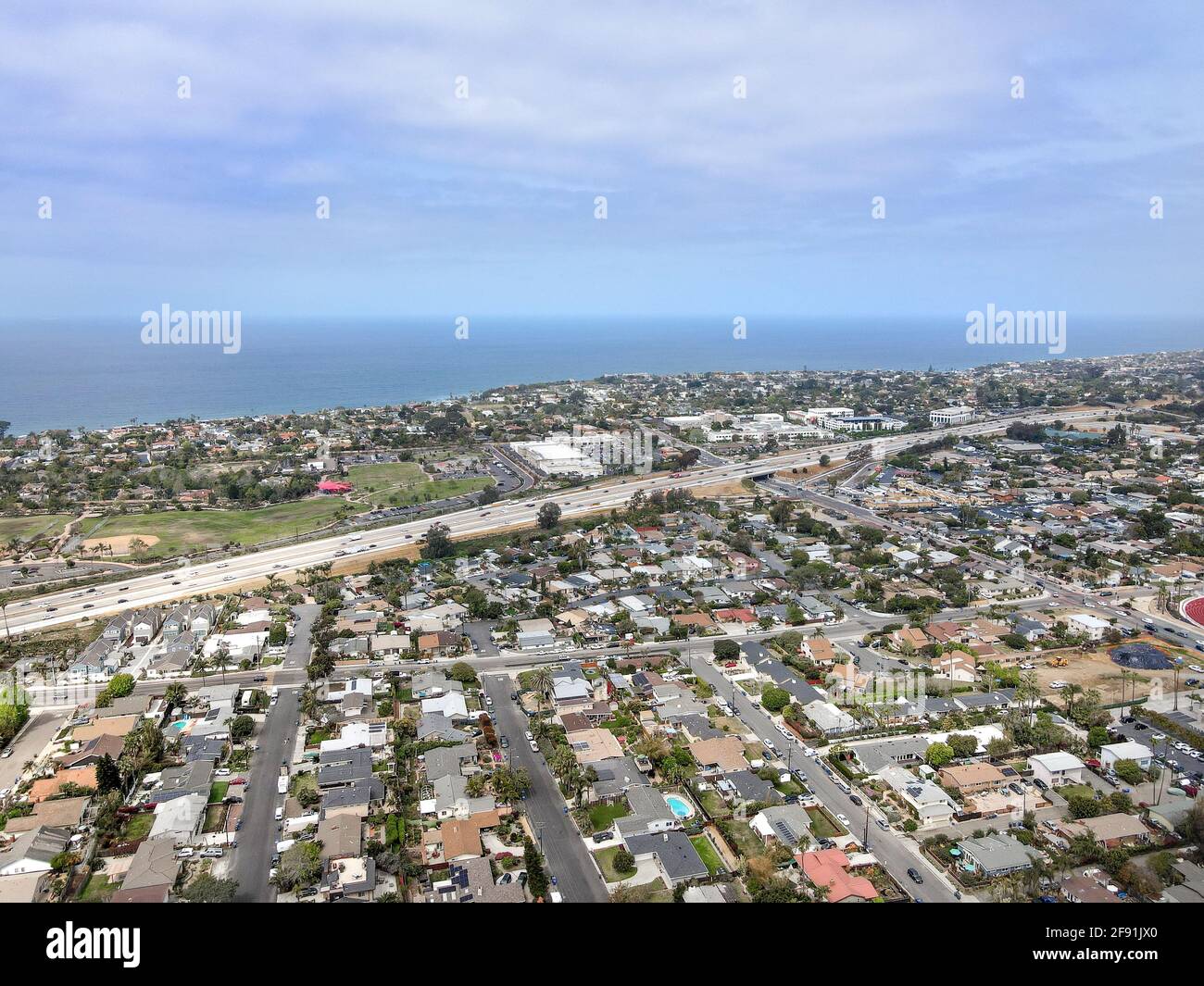Cardiff aerial residential hi-res stock photography and images - Alamy