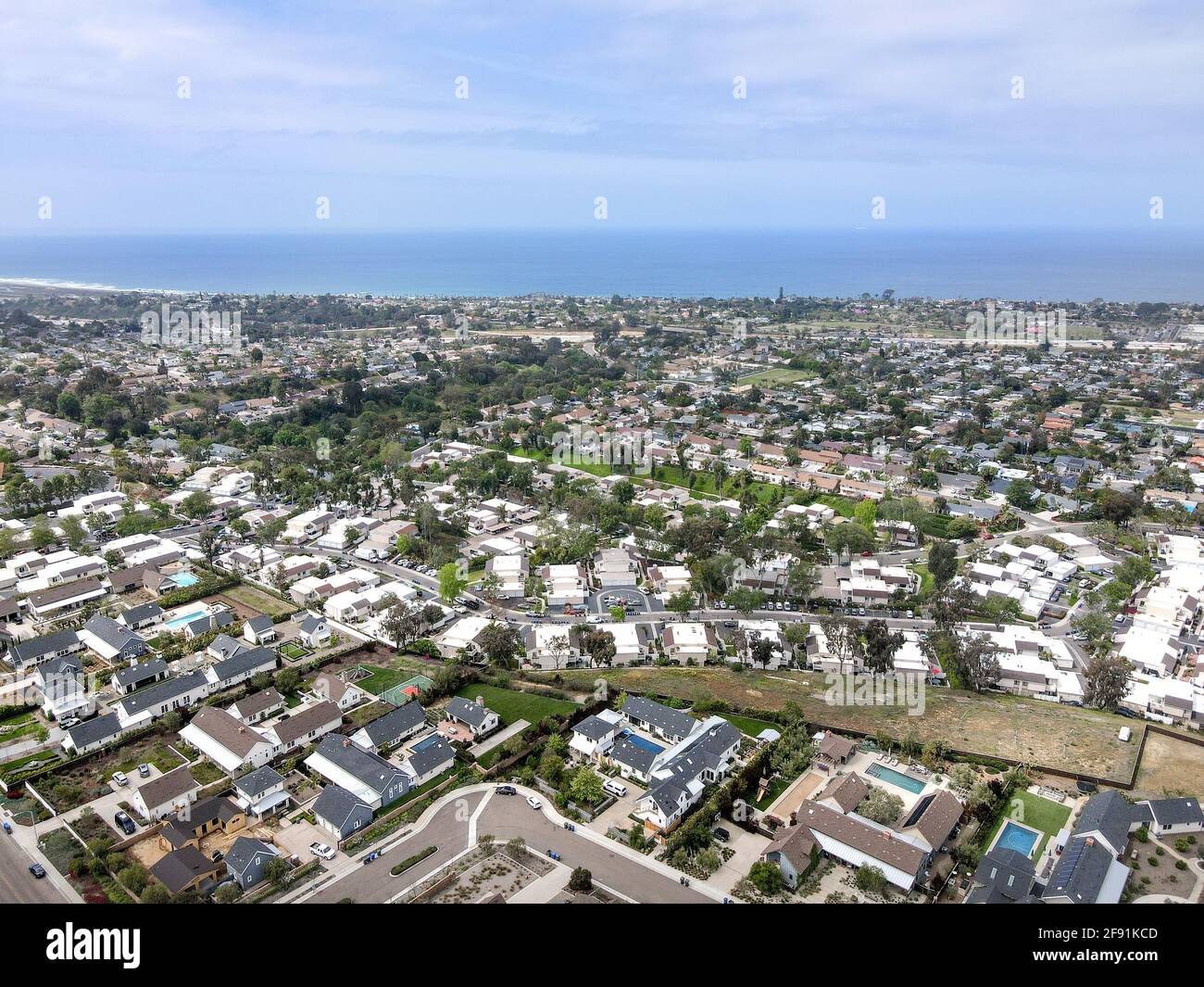 Encinitas california aerial hi-res stock photography and images - Alamy