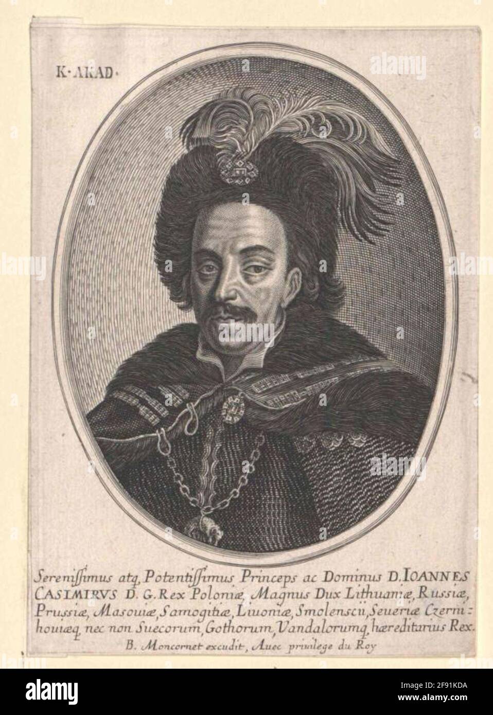 John II. Kasimir, King of Poland Stock Photo - Alamy