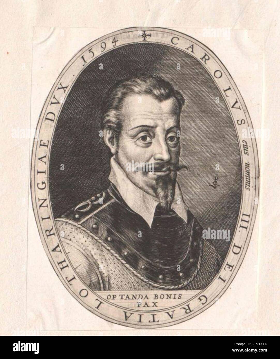 Karl III., Duke of Lorraine Stecher: Passe, Crispyn DE (1 Stock Photo ...