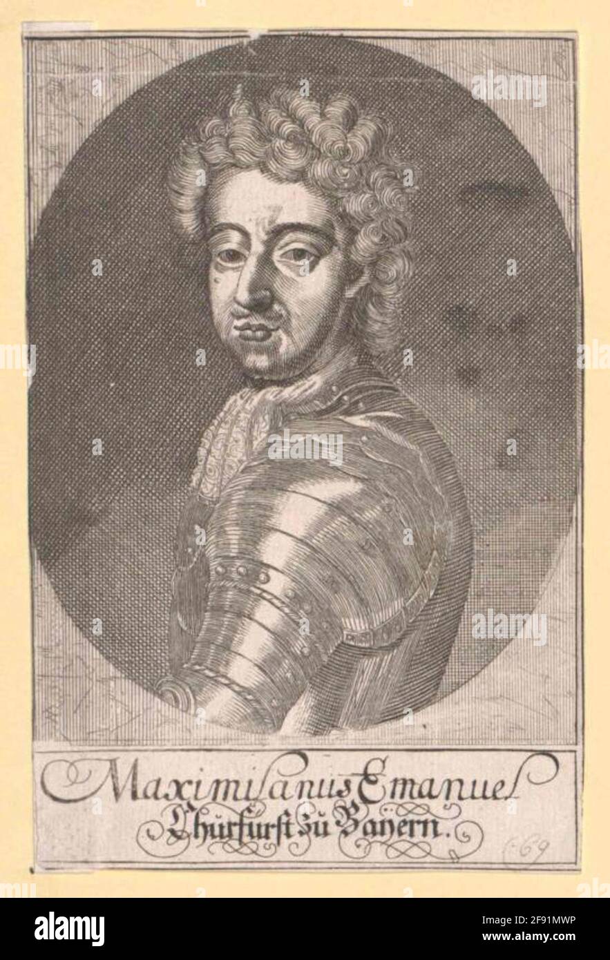 Maximilian II Emanuel, Elector of Bavaria 1680/1750 Stock Photo - Alamy