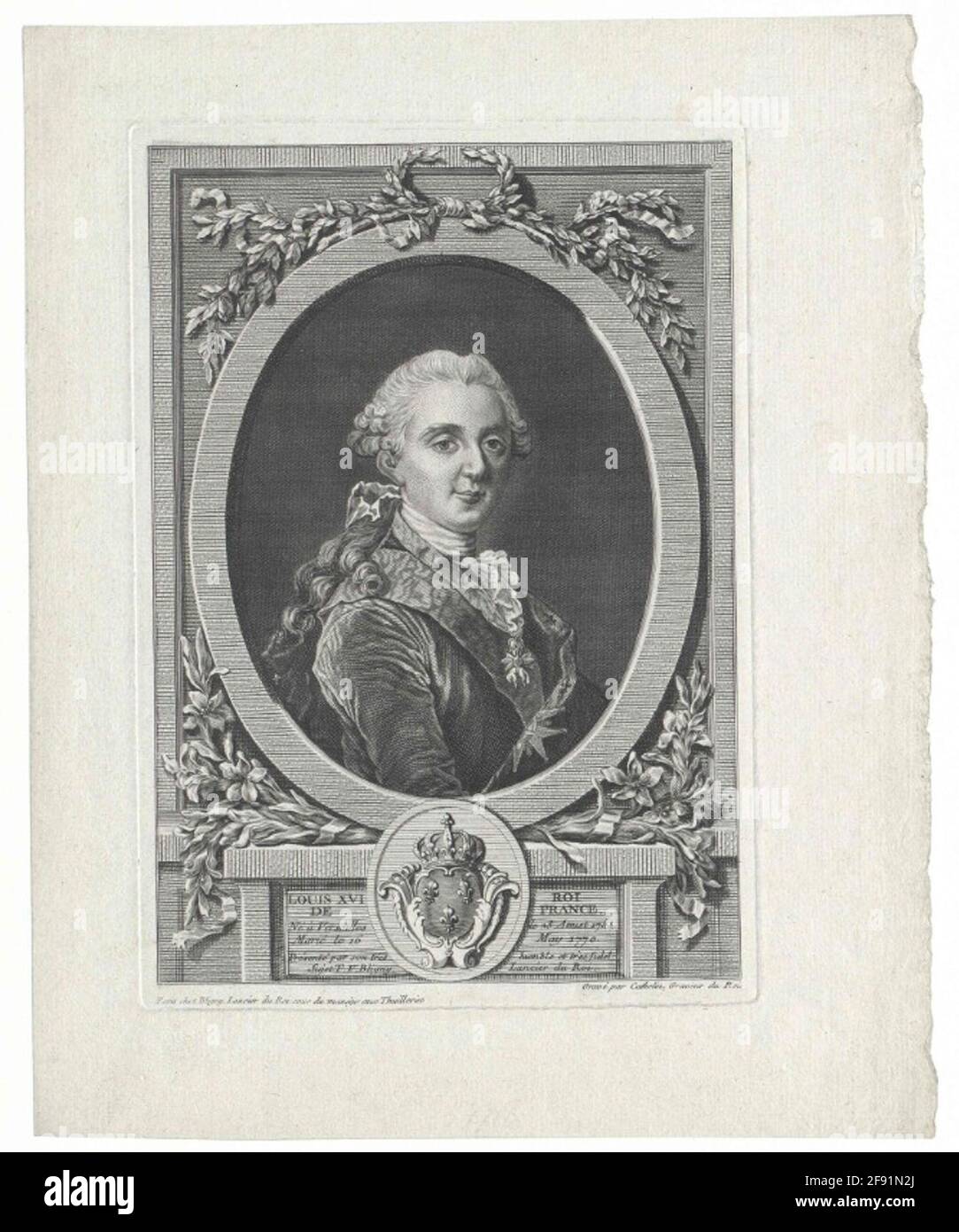 18th century france king Cut Out Stock Images & Pictures - Alamy