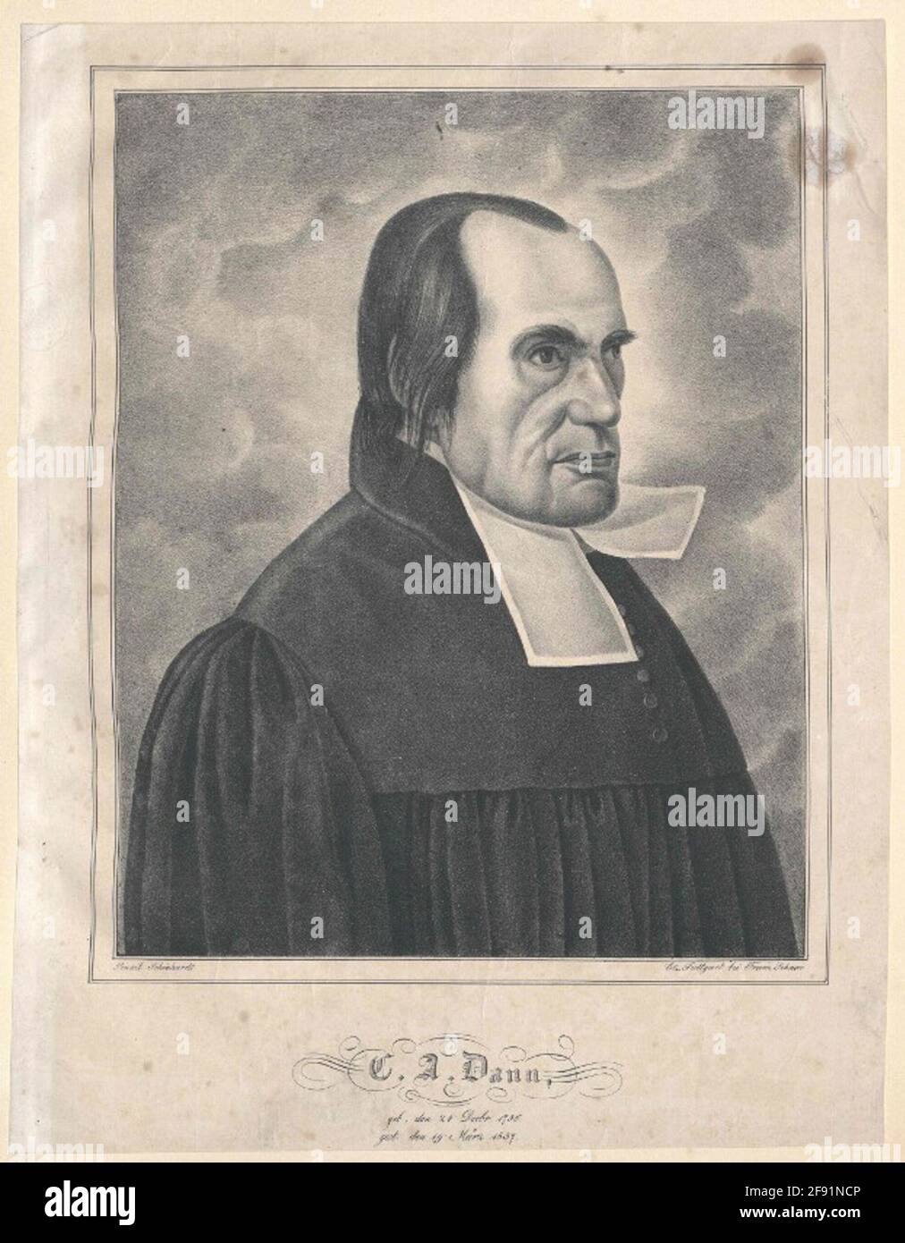 Then, Christian Adam Stock Photo - Alamy