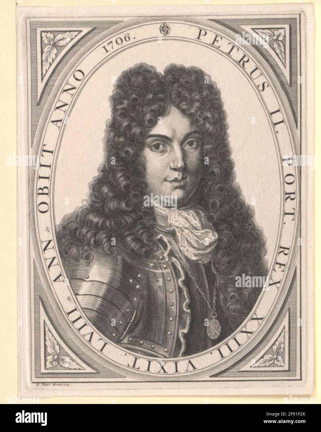 Peter II., King of Portugal Stock Photo - Alamy