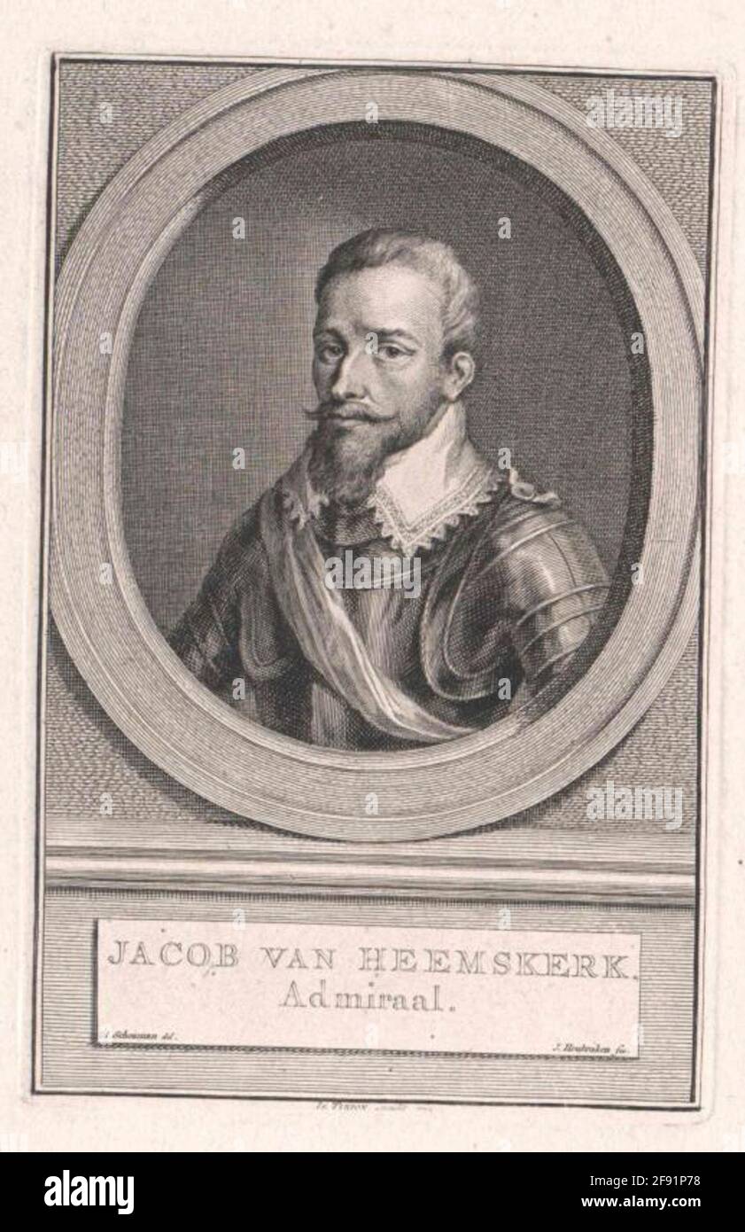 Heemskerk, Jakob van Stecher: Houbraken, Jacusentwerfer: Schouman ...