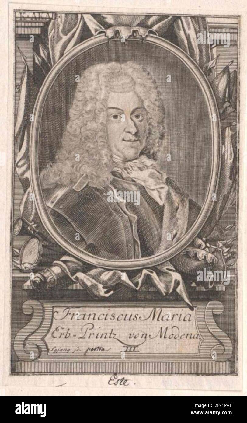 Franz III. d'Este, Duke of Modena Stock Photo - Alamy