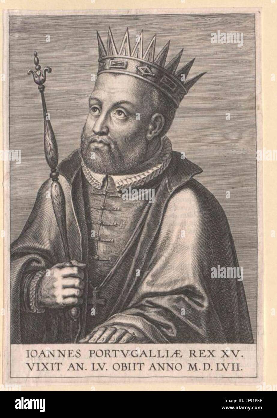 Johann III., King of Portugal 1601/1700 Stock Photo - Alamy