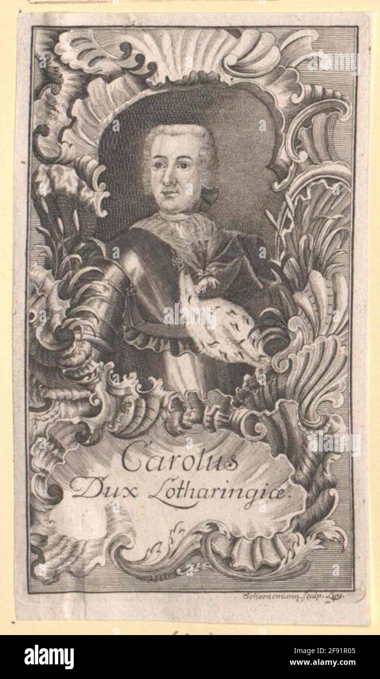 Karl Alexander, Prince of Lorraine Stock Photo - Alamy