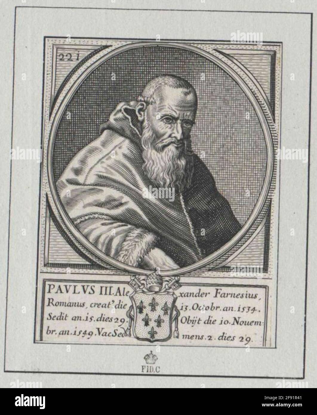 Paul III., papa Stock Photo - Alamy