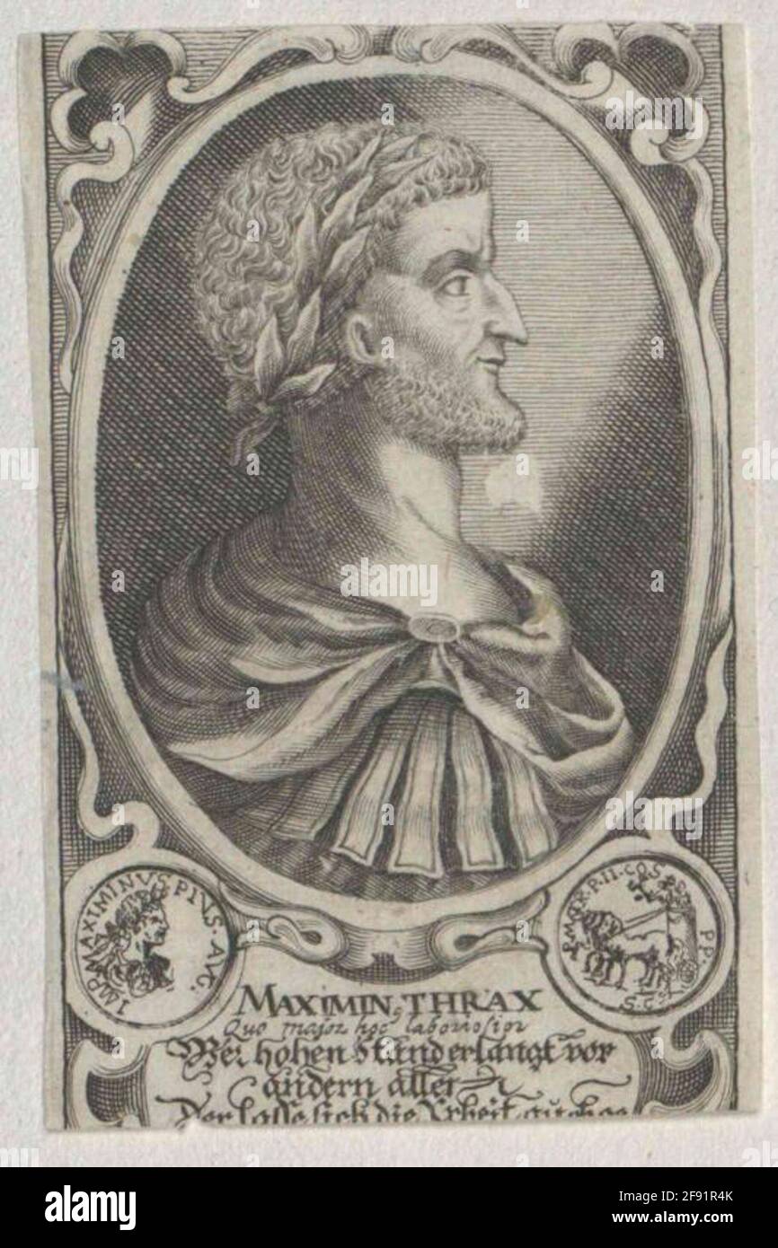 Maximinus thrax, Roman emperor Stock Photo - Alamy
