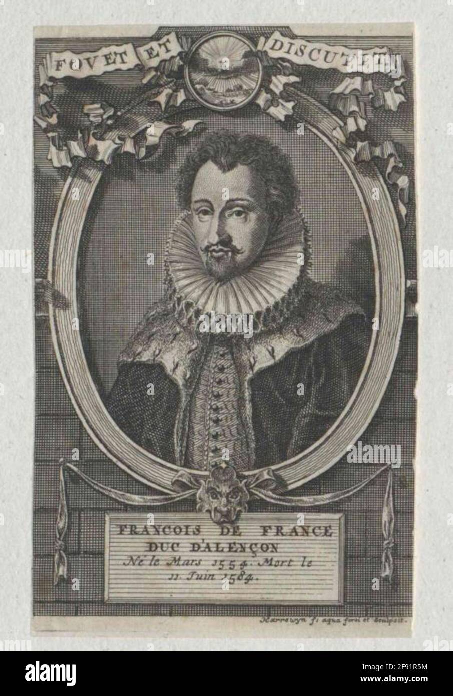 Franz von France, Duke of Alencon and Anjou Stock Photo - Alamy