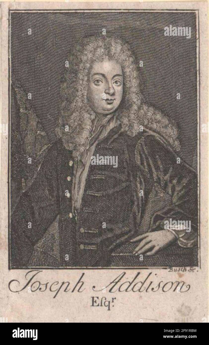 Addison, Joseph Stock Photo - Alamy