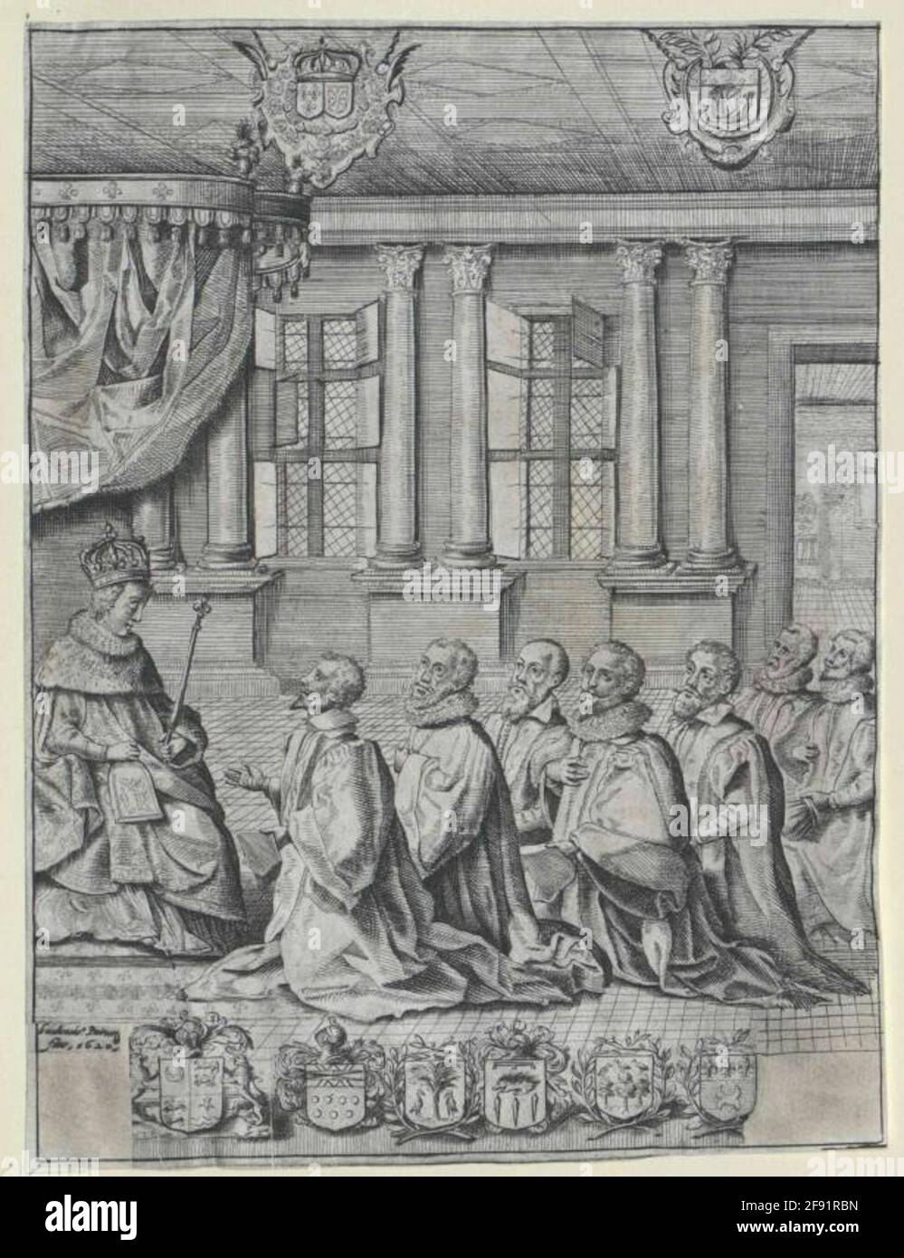 Ludwig XIII., King of France Stock Photo - Alamy