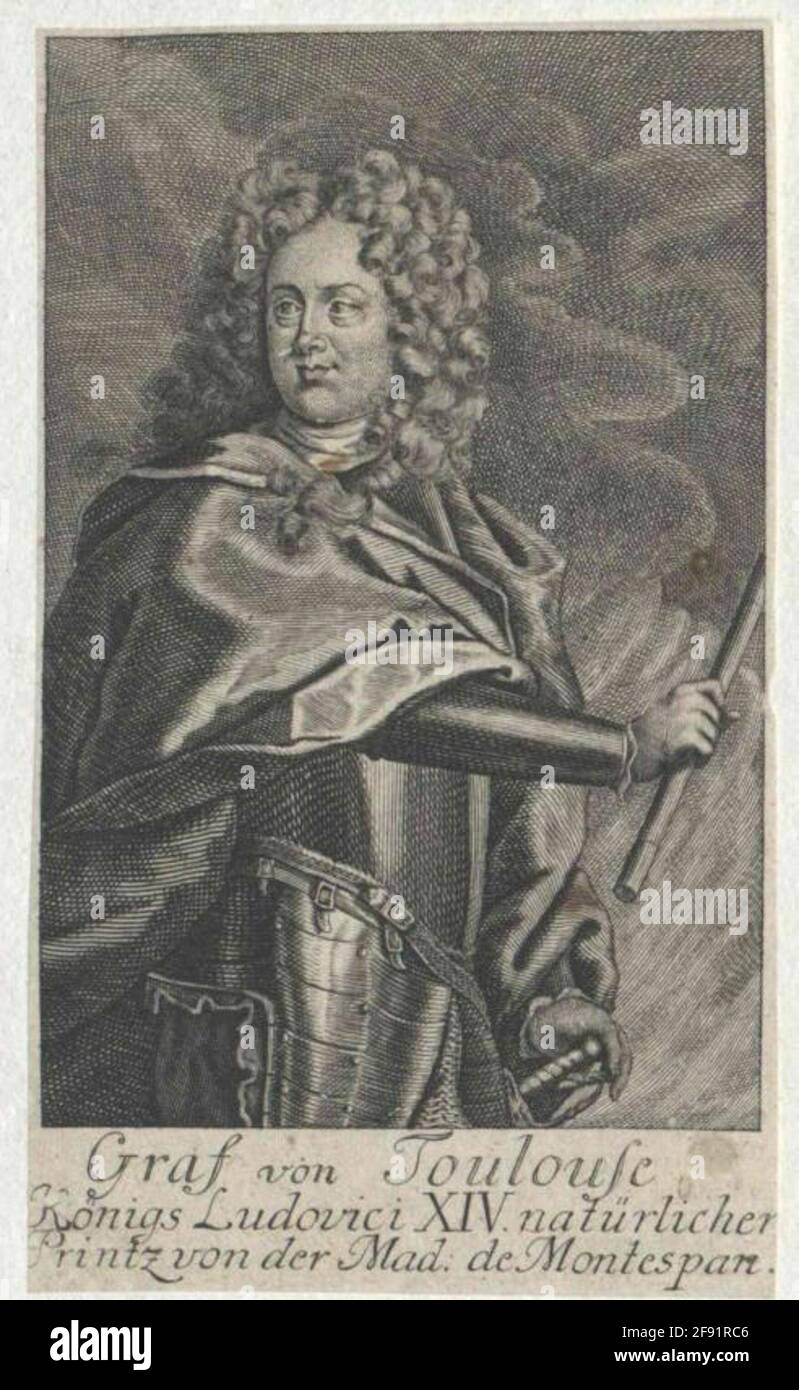 Bourbon, COME THE TOULOUSE, Louis Alexandre the Unbe Connected Ki ...