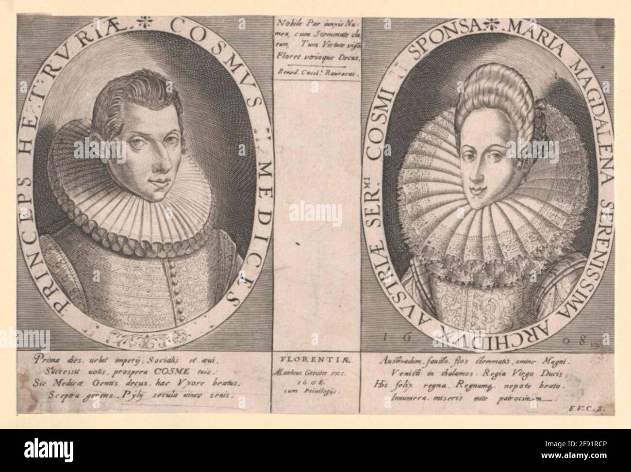 Cosimo II. De 'Medici, Grand Duke of Tuscany Stock Photo - Alamy