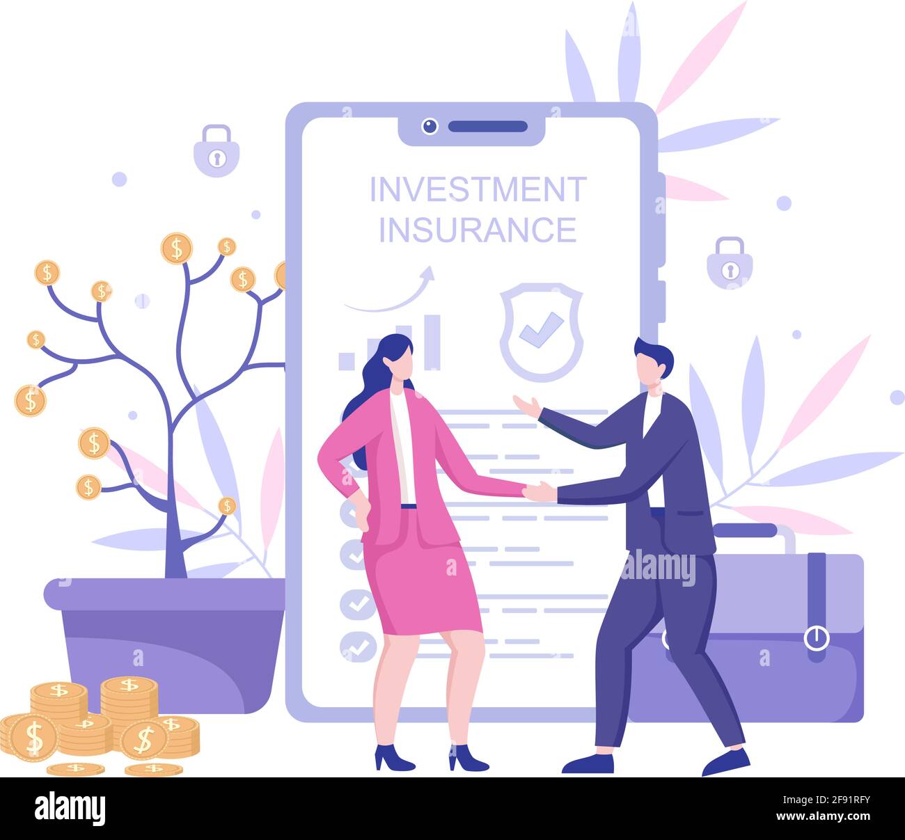 Communication risks Stock Vector Images - Alamy