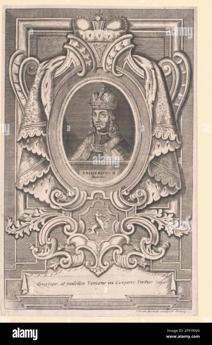 Frederick III. The beautiful, German king Stock Photo - Alamy