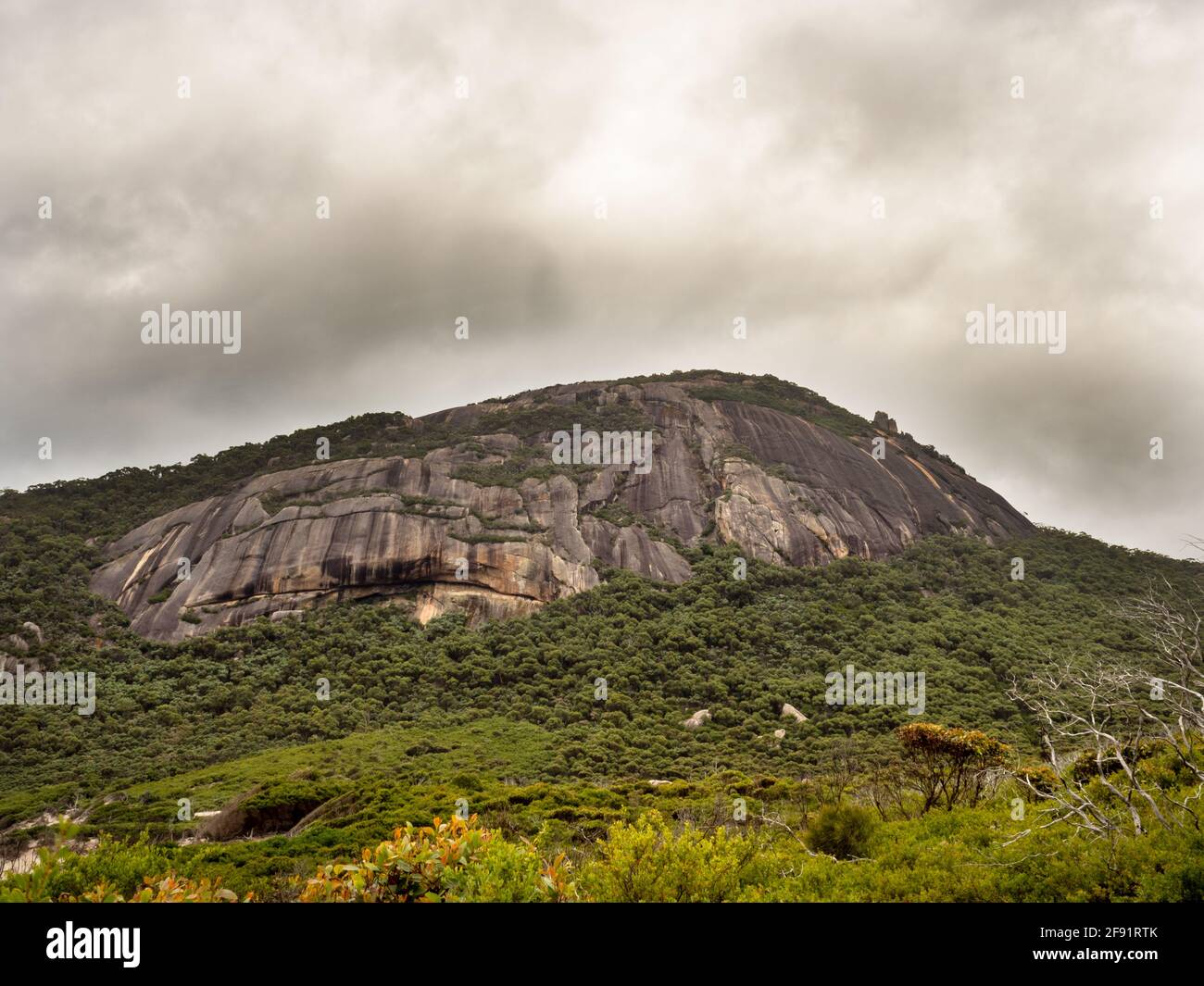 Rock formations at Little Oberon Bay Wilsons Promontory National Park ...