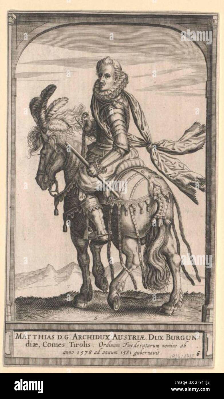 Matthias I., Roman-German Kaiser Stock Photo - Alamy